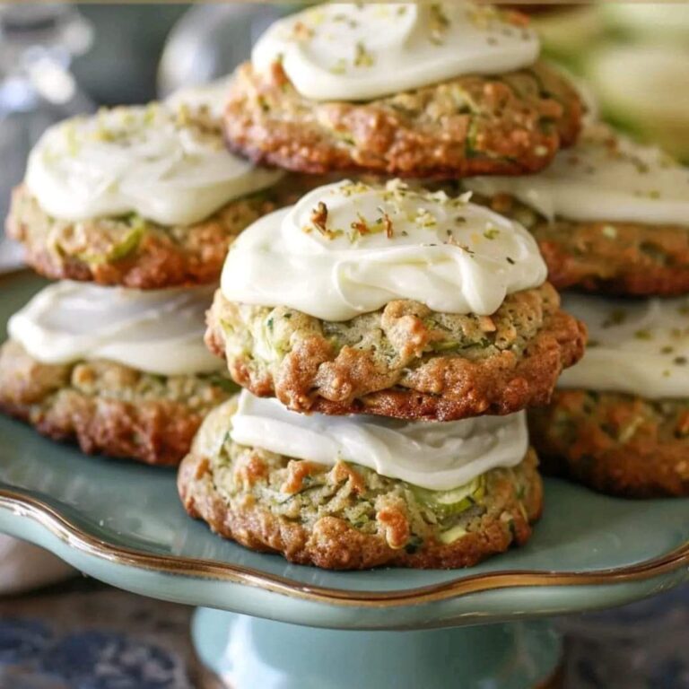 Zucchini Cookies with Cream Cheese Frosting: A Perfect Treat – Grandma ...