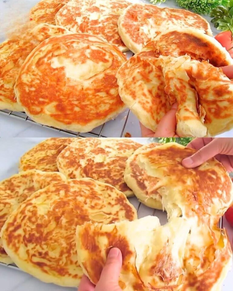 Flaky Layered Bread Msemen Recipe: A Deliciously Crisp Treat – Grandma ...