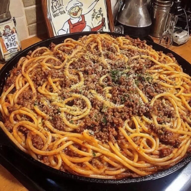 Classic Spaghetti with Ground Beef – A Hearty, Irresistible Comfort ...