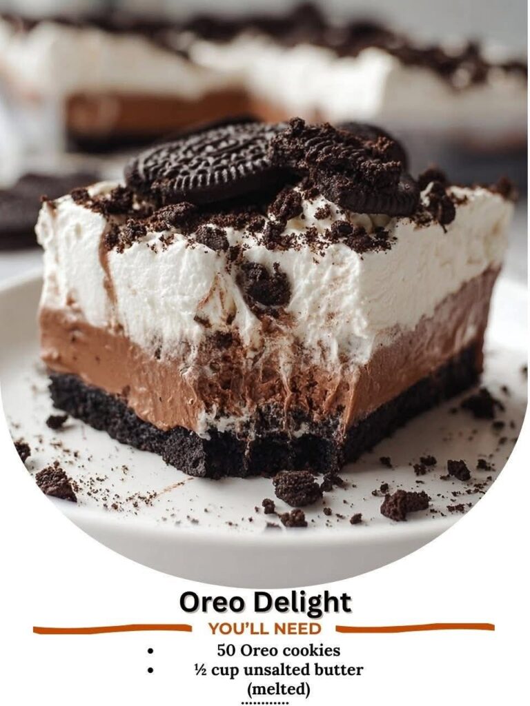 Oreo Delight – Grandma's Recipes