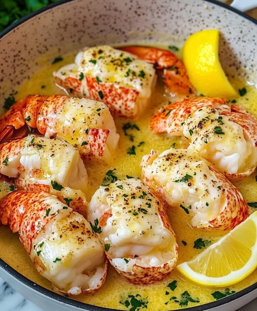 BUTTER-POACHED LOBSTER – Grandma's Recipes