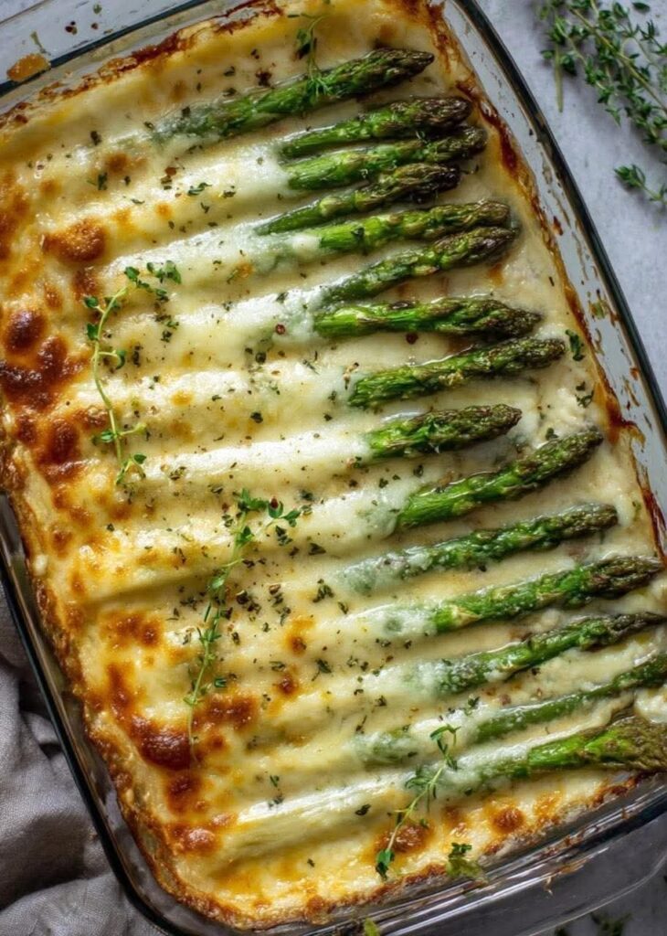 Cheesy Asparagus Casserole – Grandma's Recipes