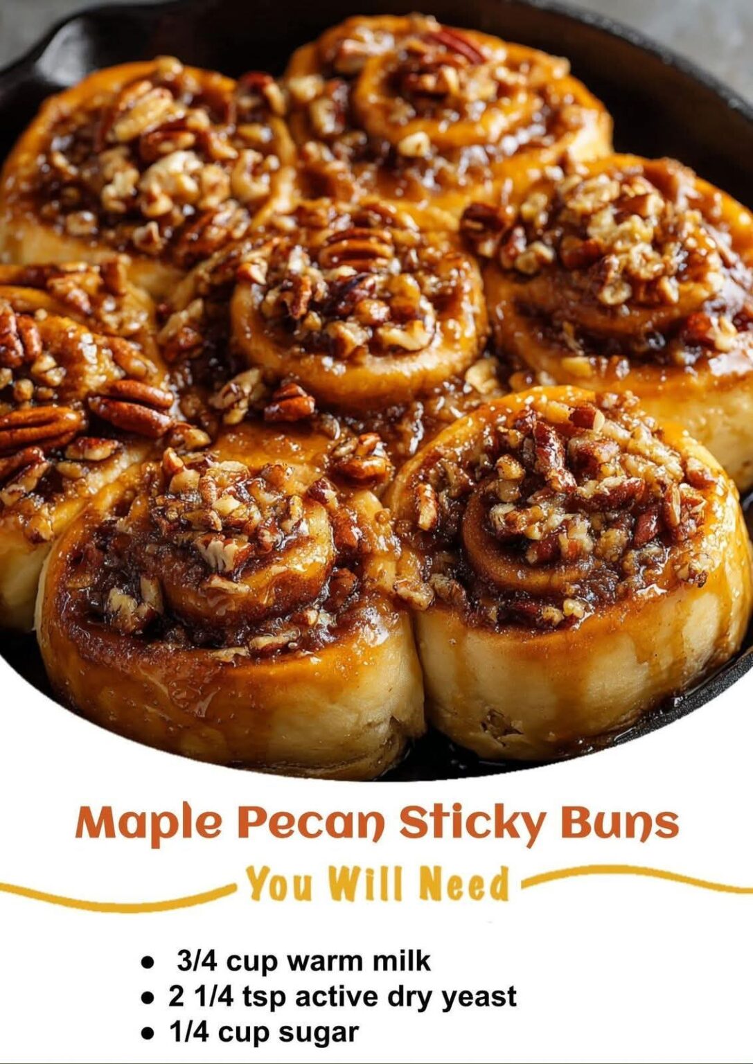 Maple Pecan Sticky Buns – Grandma's Recipes