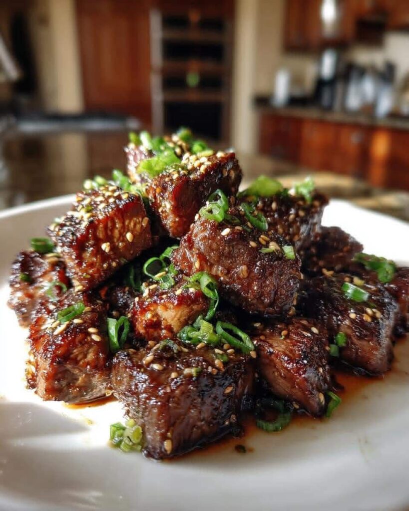 Sweet and Sticky Steak Bites – 20-Minute Dinner Magic – Grandma's Recipes