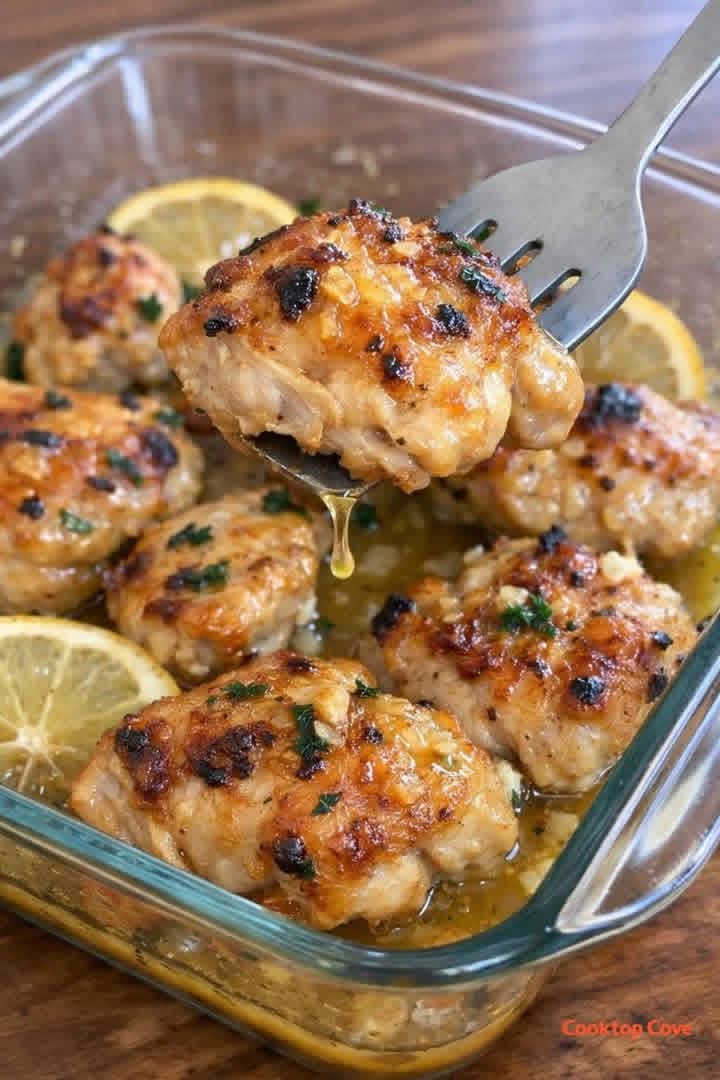 Oven Baked 3-Ingredient Chicken Francaise – Grandma's Recipes